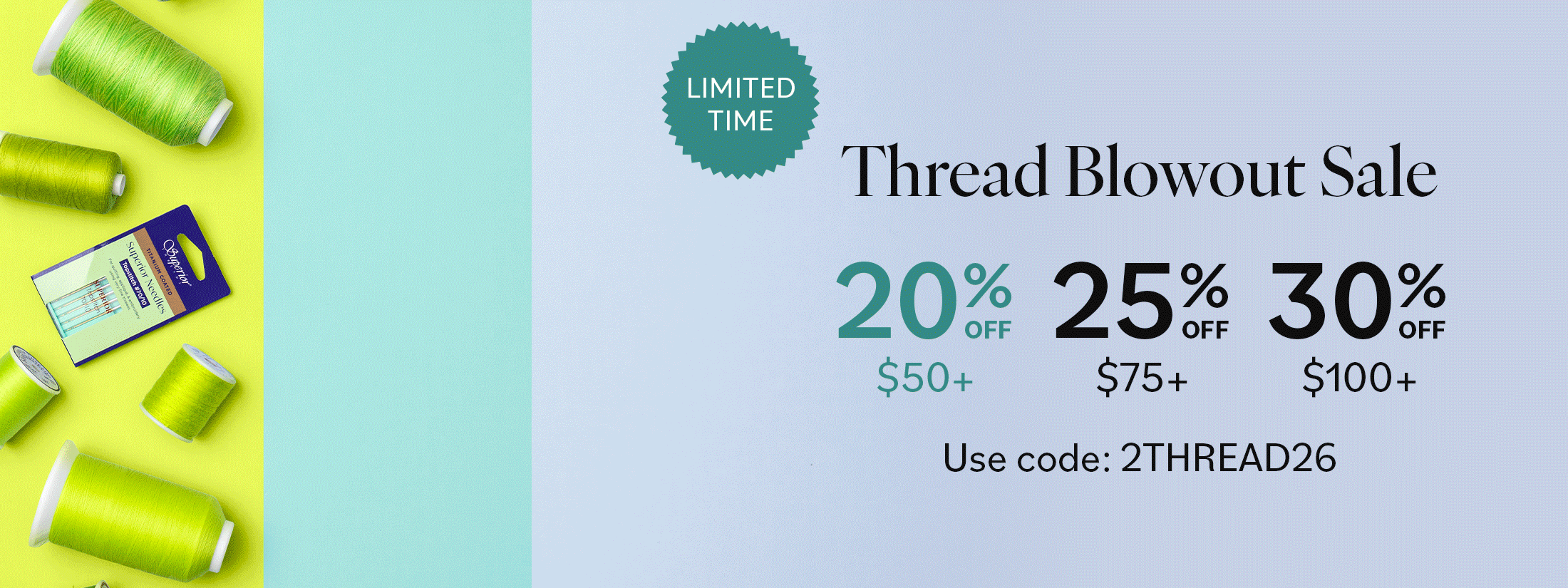 Shop All Quilting Thread | Connecting Threads