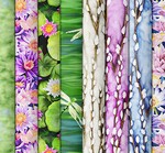 Dragonfly Days - Nine Plus One 3-Yard Quilt Kit | ConnectingThreads.com