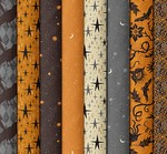 Nevermore - Nevermore Stars-Black Quilting Cotton Fabric Yardage ...