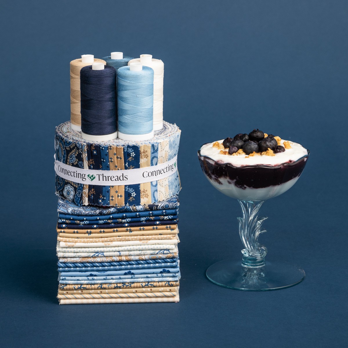 Blueberry Parfait | ConnectingThreads.com