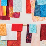 Icy Embers Batiks - Hot Flash Quilt Kit | ConnectingThreads.com