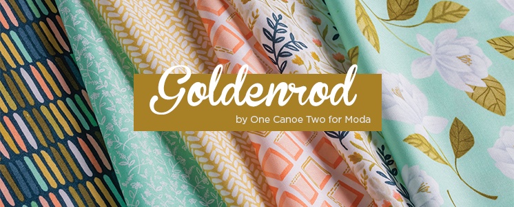 Goldenrod Fabric | Connecting Threads