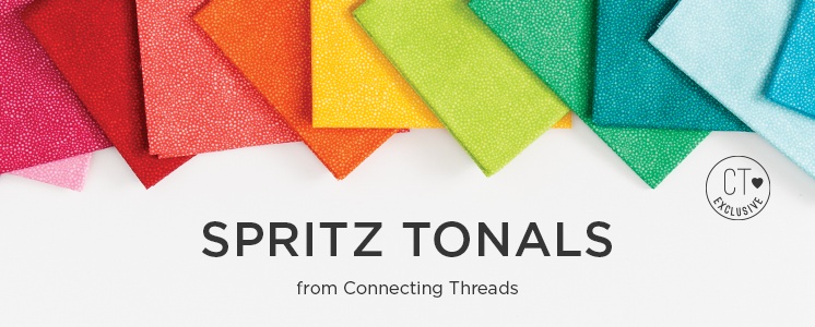 Spritz Tonals Fabric | Connecting Threads
