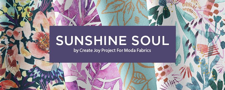 Moda Sunshine Soul Quilting Fabric | Connecting Threads