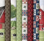 Barn Quilts - Big Red Barn Panel | ConnectingThreads.com