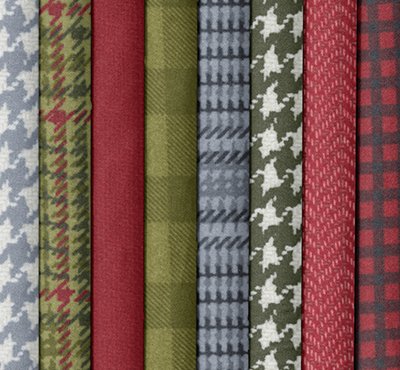 Yuletide Gatherings Flannel | ConnectingThreads.com