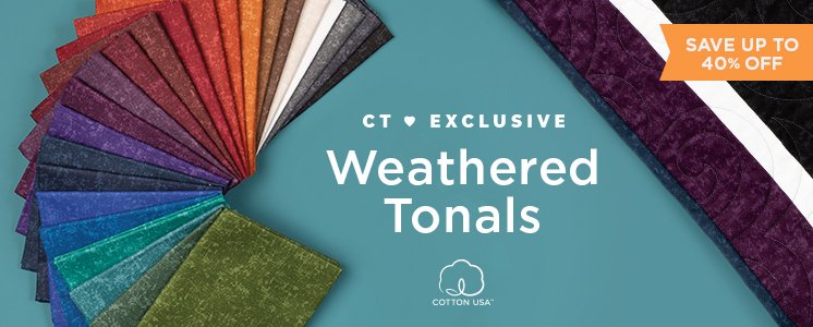 Weathered Tonals | ConnectingThreads.com