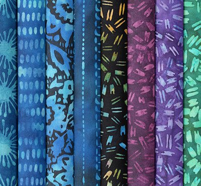 Anthology Batiks Fabric | Connecting Threads
