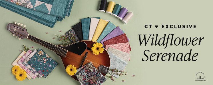 Wildflower Serenade Fabrics | Connecting Threads