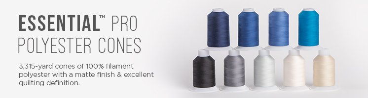 Polyester Quilting Thread Cones | Connecting Threads