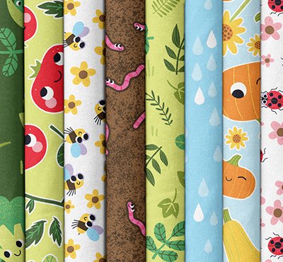 Let It Grow Fabrics & Patterns | Connecting Threads