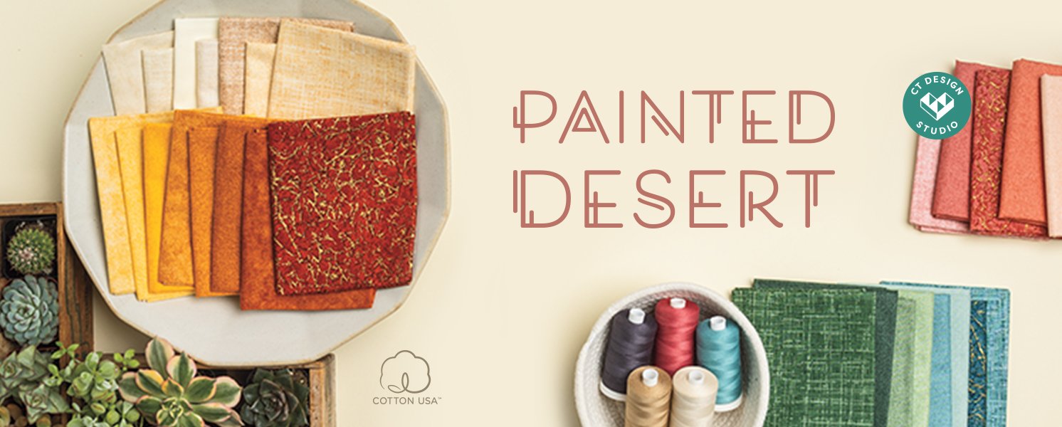 Painted Desert Fabric Kits | Connecting Threads