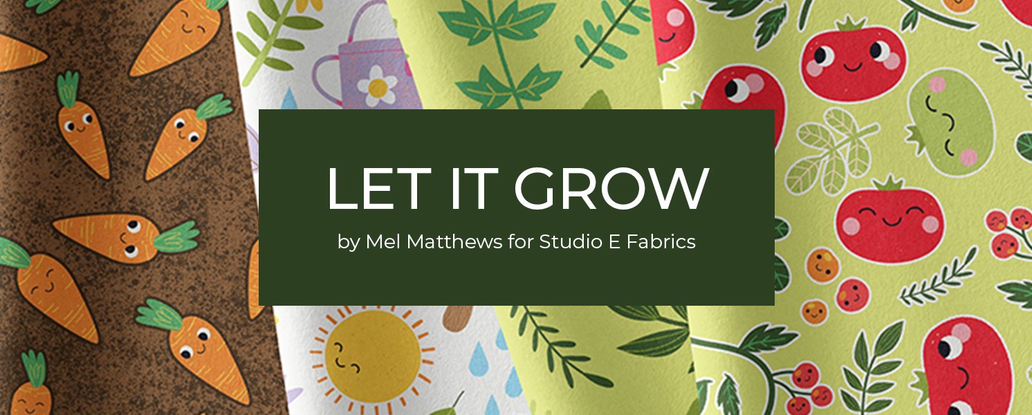 Let It Grow Fabrics & Patterns | Connecting Threads