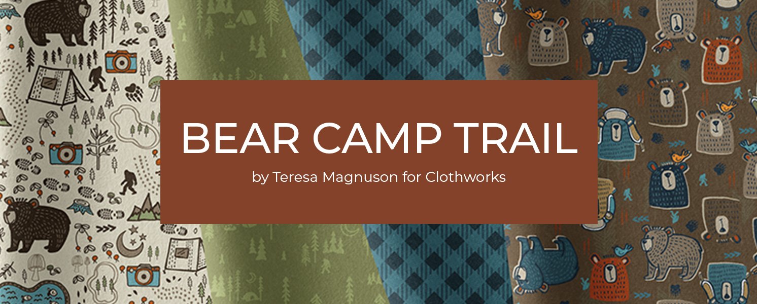 All Bear Camp Trail Fabrics | Connecting Threads
