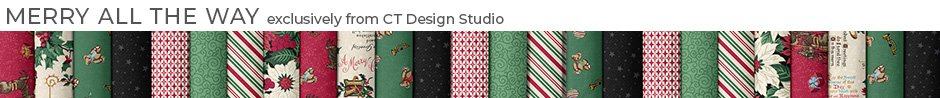 Merry All the Way Christmas Magic Red Green Cotton Fabric Quilt Kit ...