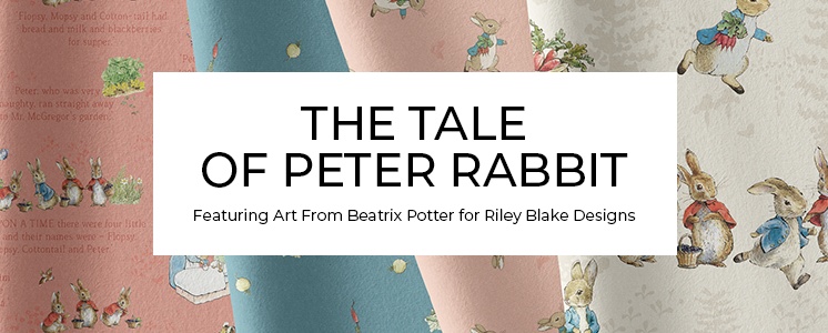The Tale of Peter Rabbit Fabrics | Charming Fabrics for Quilting & Sewing