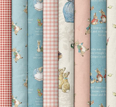 The Tale of Peter Rabbit Fabrics | Charming Fabrics for Quilting & Sewing