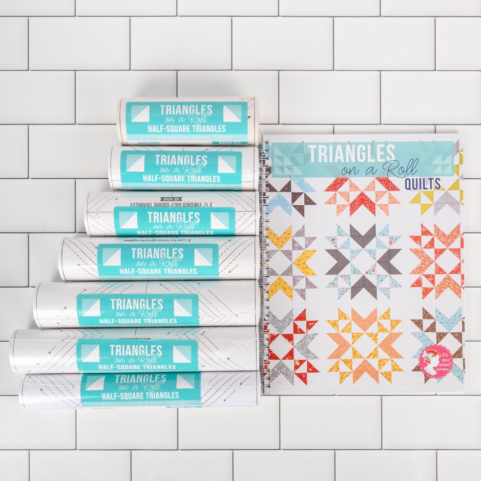 Triangles on a Roll Quilting Supplies - Connecting Threads