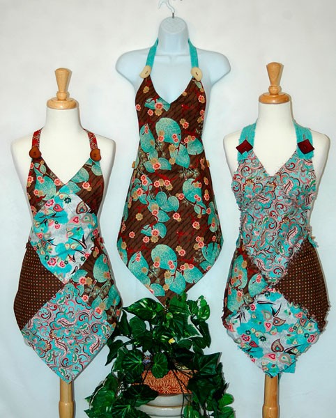 Happy Apron Pattern Download | ConnectingThreads.com