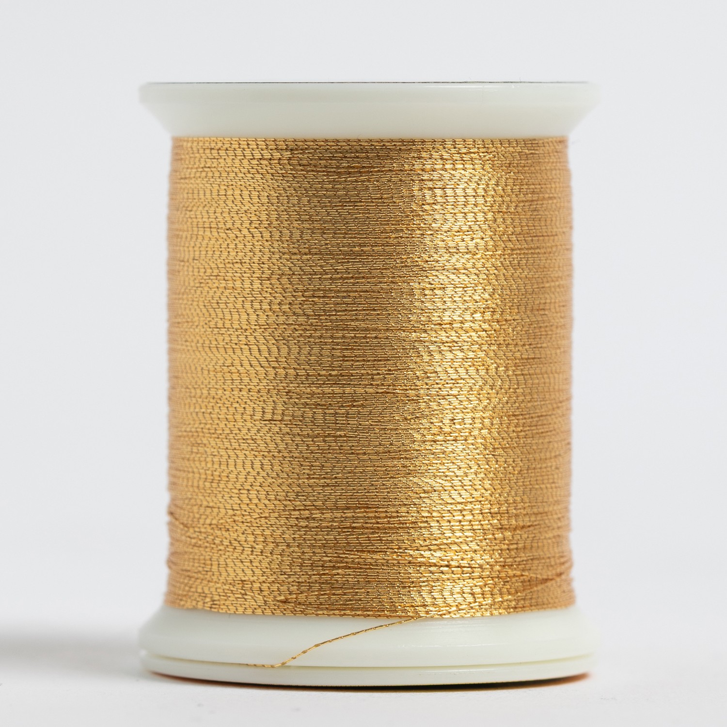 Gold Metallic Thread Spool | Connecting Threads