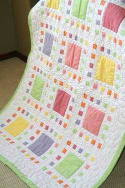 Sherbert Baby Quilt Pattern Download | ConnectingThreads.com