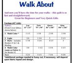 Walk About Quilt Pattern Download at Connecting Threads