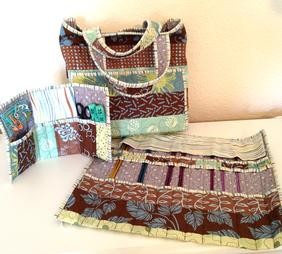 Three Piece Knit Caddy Set Pattern Download | ConnectingThreads.com