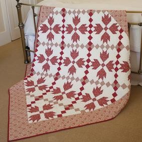 Bordeaux Quilt Pattern Download | ConnectingThreads.com