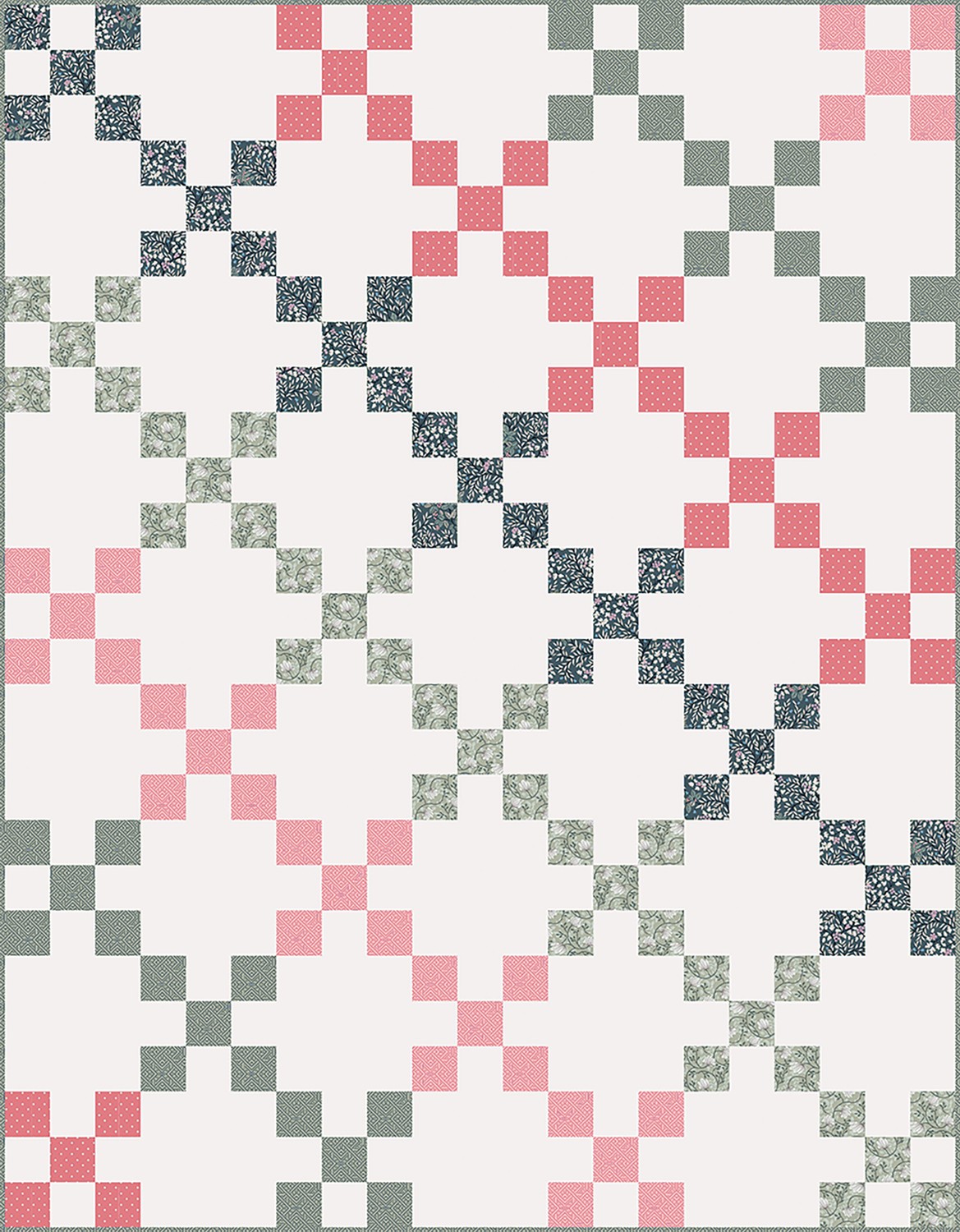 William's Crossing Quilt Pattern Download | Connecting Threads