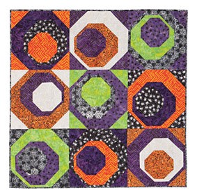 Batik Paradise - Googly Quilt Pattern Download | ConnectingThreads.com