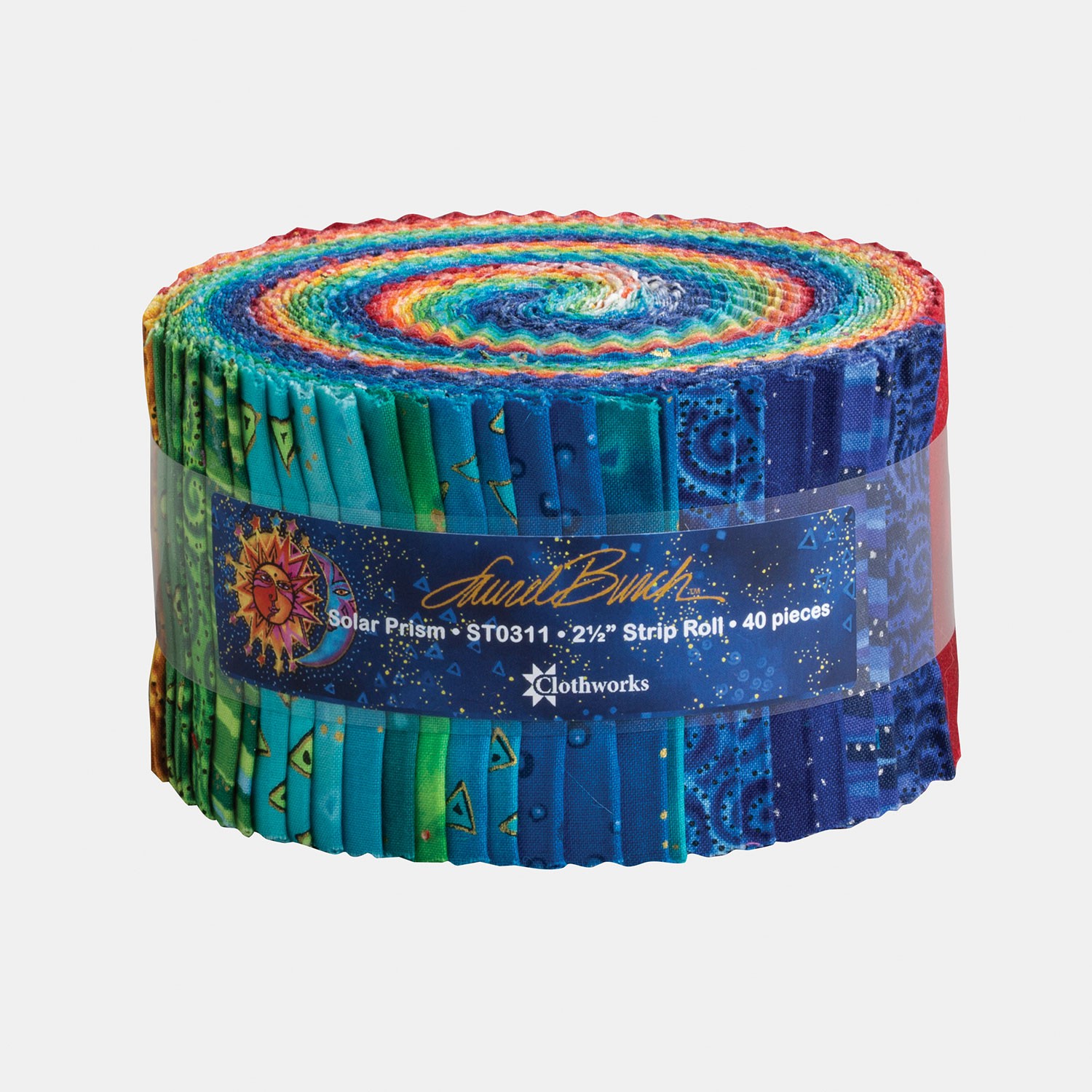Laurel Burch Precuts - Laurel Burch Solar Prism 2.5 in Design Rolls ...