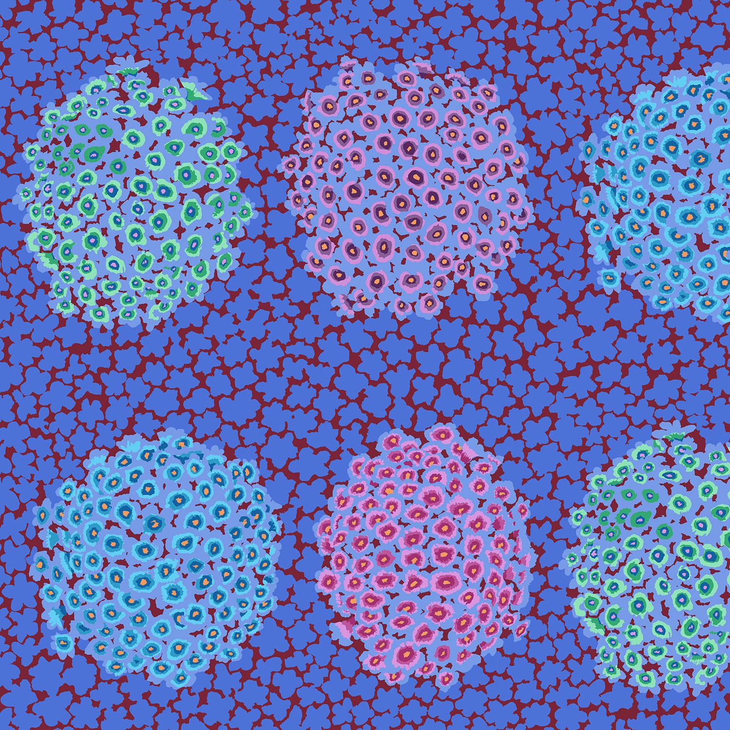 Kaffe Fassett Collective - Hydrangea | ConnectingThreads.com