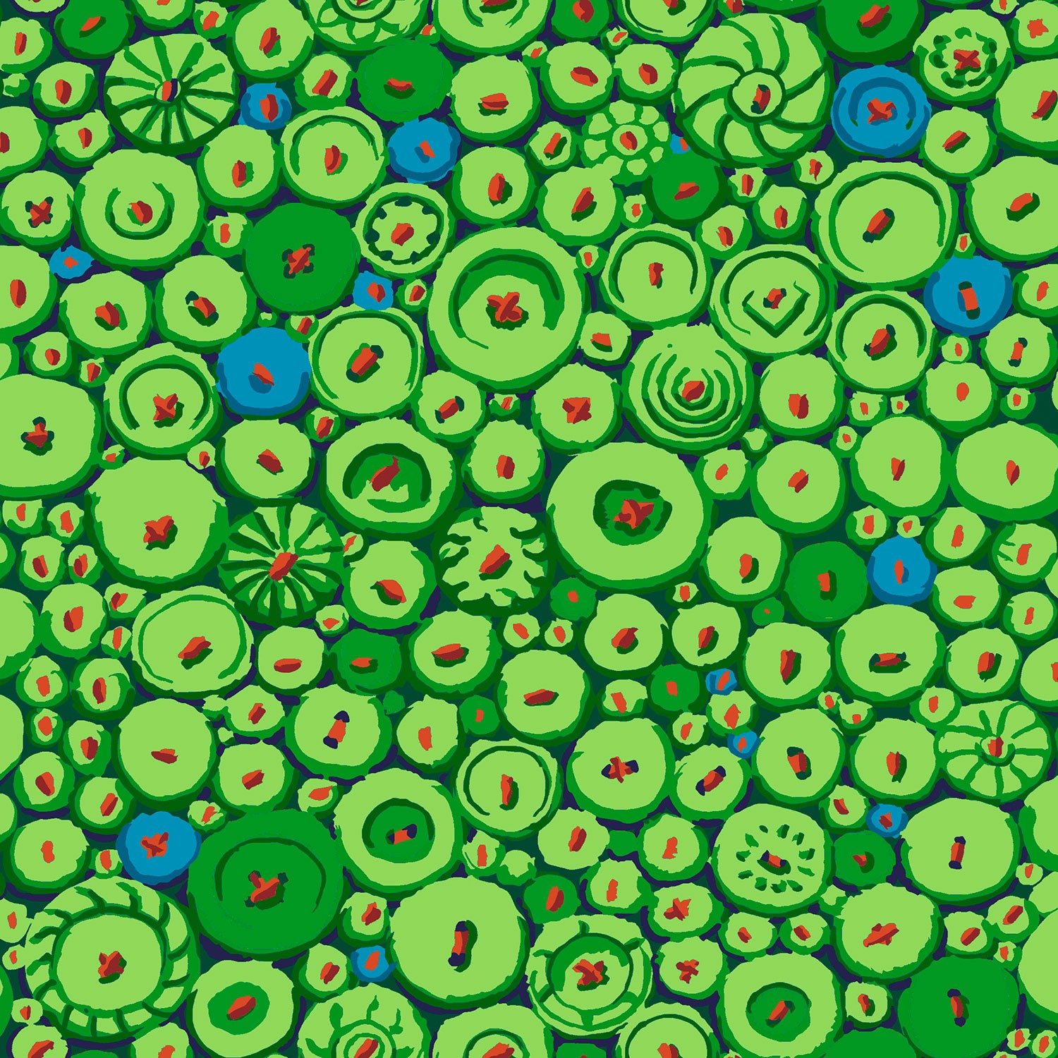 Kaffe Fassett Collective - Button Mosaic | ConnectingThreads.com