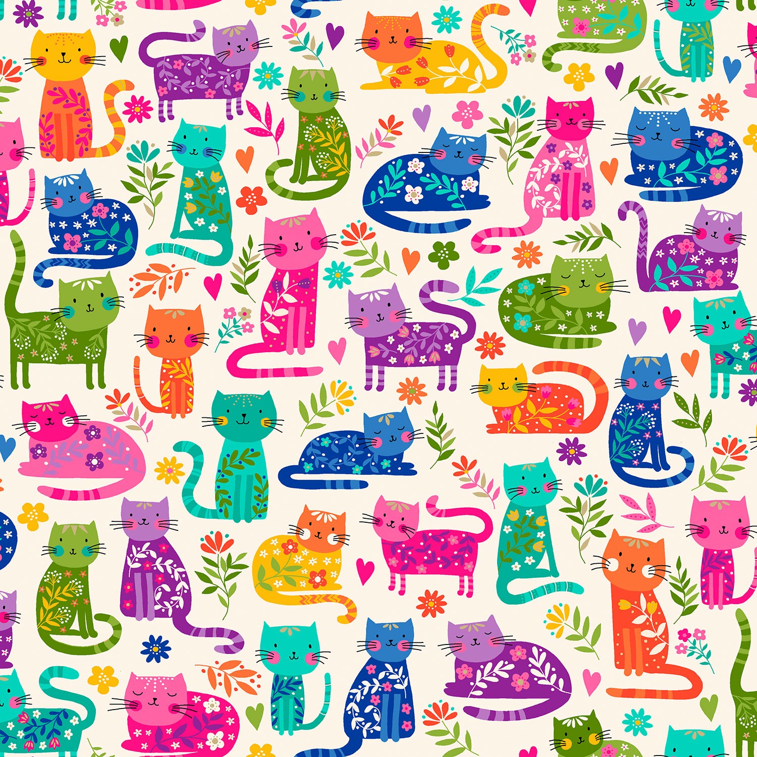 Katie's Cats - Cats Allover | ConnectingThreads.com