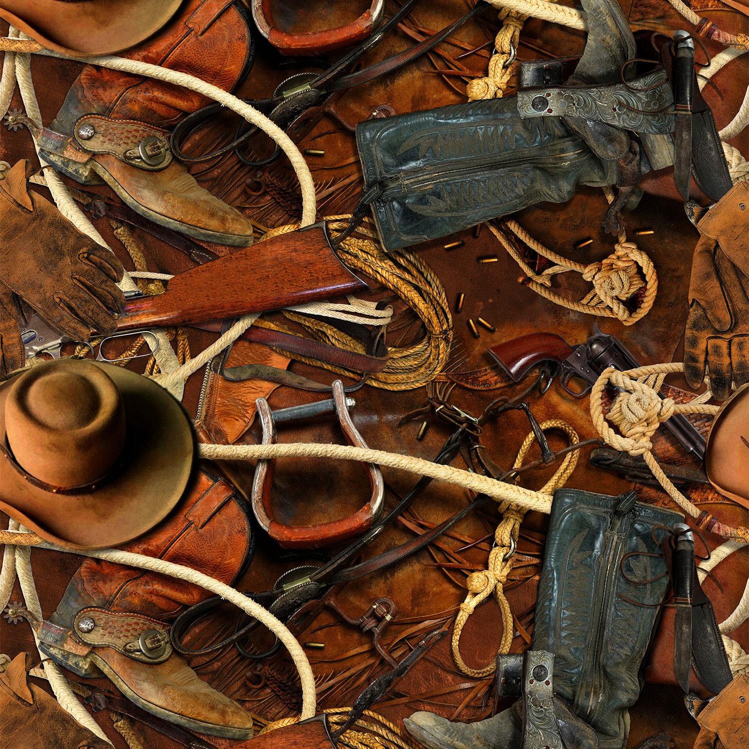 Cowboy Collage | ConnectingThreads.com
