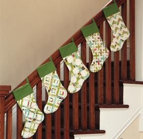 Scrappy Stockings Pattern Download | ConnectingThreads.com