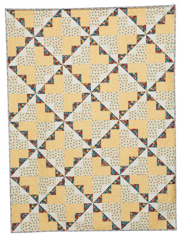 General Store - Butter Churn Quilt Kit | ConnectingThreads.com