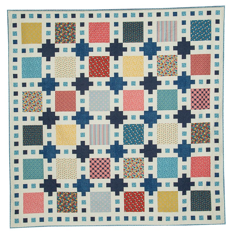 General Store - Castle Dreams Queen Quilt Kit | ConnectingThreads.com
