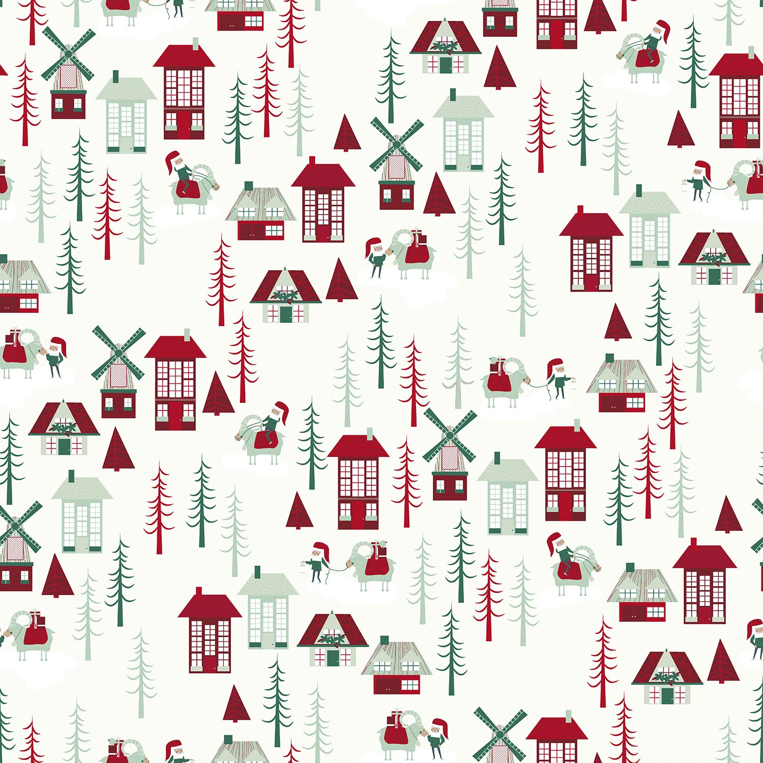 Yuletide - Gnome Homes | ConnectingThreads.com