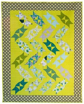 Deco Zig Zag Quilt Pattern Download | ConnectingThreads.com