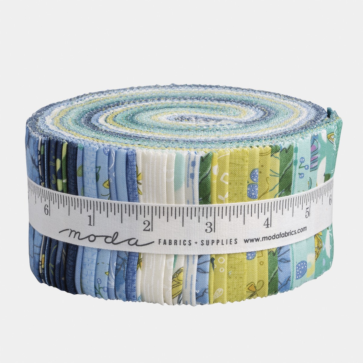 Cottage Bleu - Cottage Bleu Jelly Roll | ConnectingThreads.com