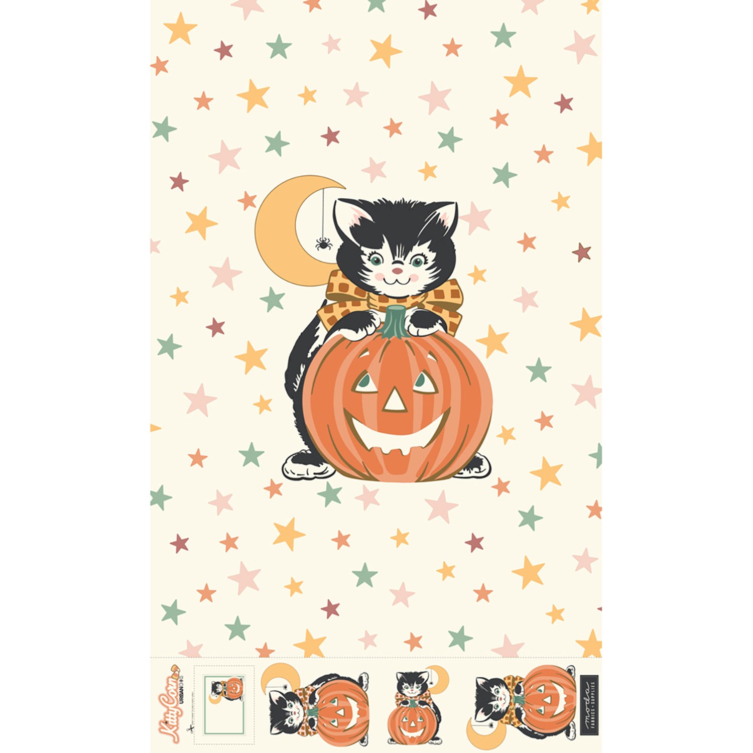 Kitty Corn - Kitty Corn Panel | ConnectingThreads.com