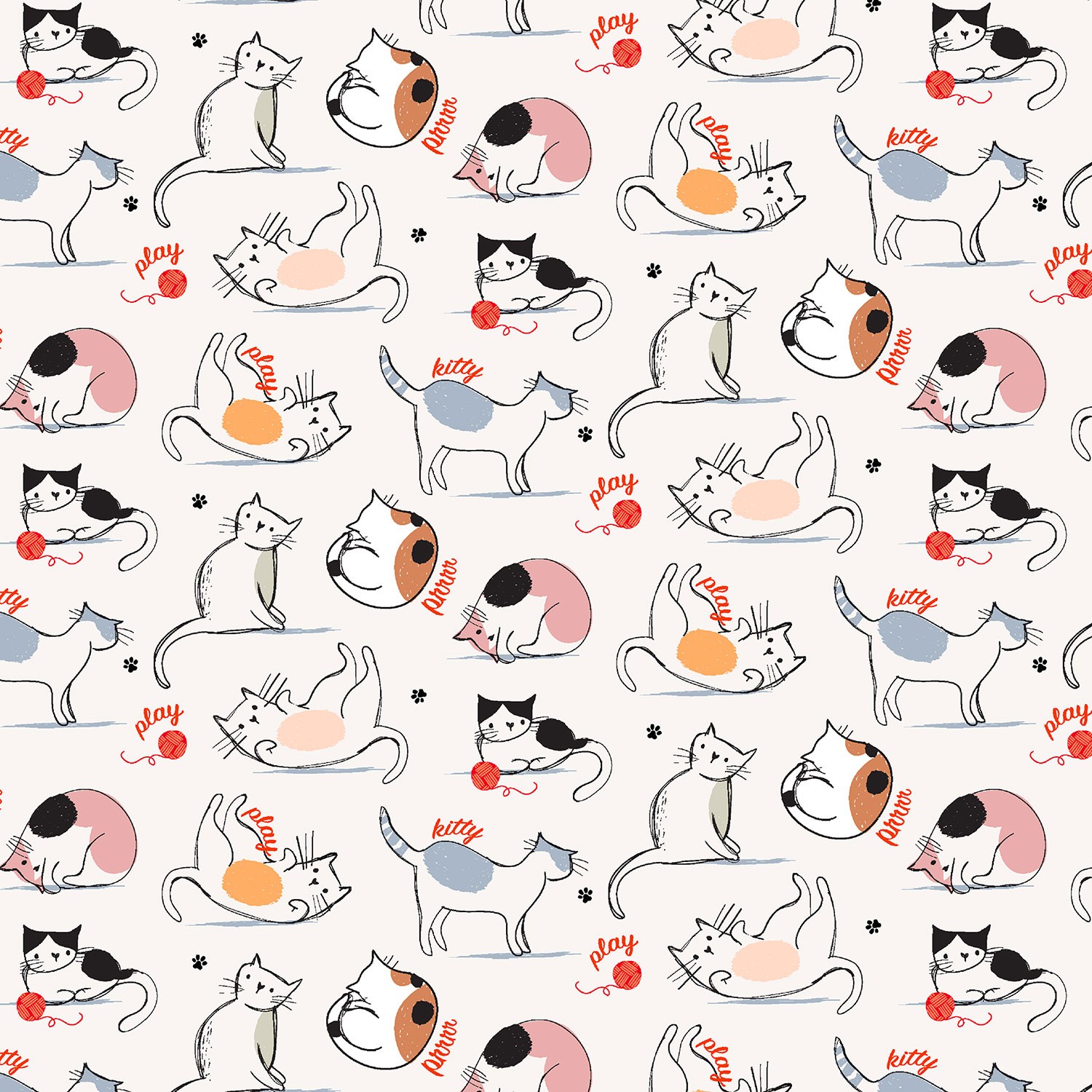 Cats Playing | ConnectingThreads.com