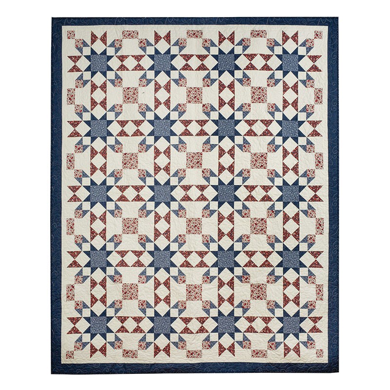Hometown Americana - Paris Mountain Quilt Kit | ConnectingThreads.com