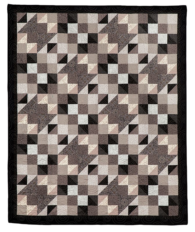 Elemental Illusions - In the Shadows Quilt Kit | ConnectingThreads.com