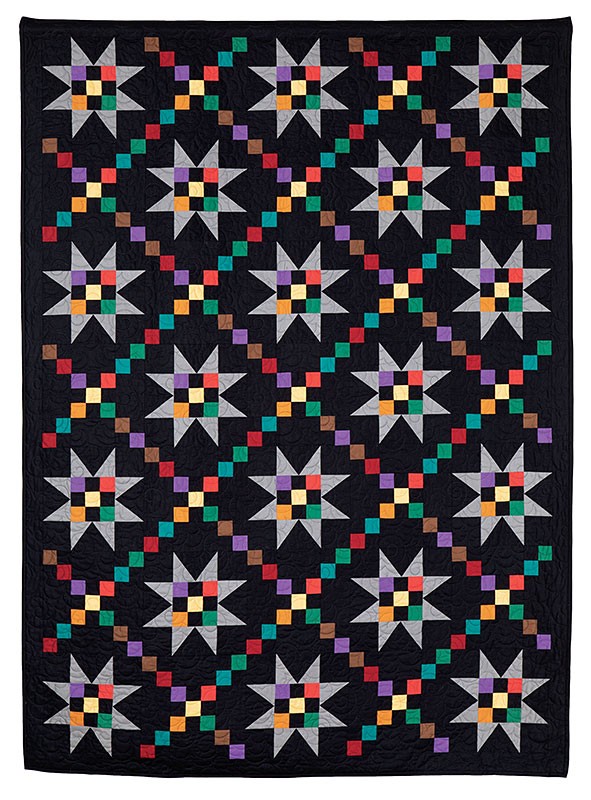 Amish Solids - Skylights Quilt Kit | ConnectingThreads.com