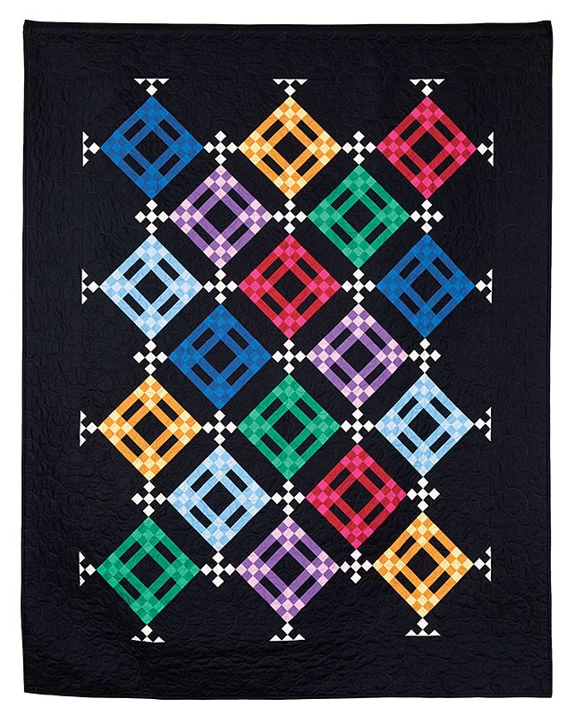 Amish Solids - Jack's Neighborhood Quilt Kit | ConnectingThreads.com