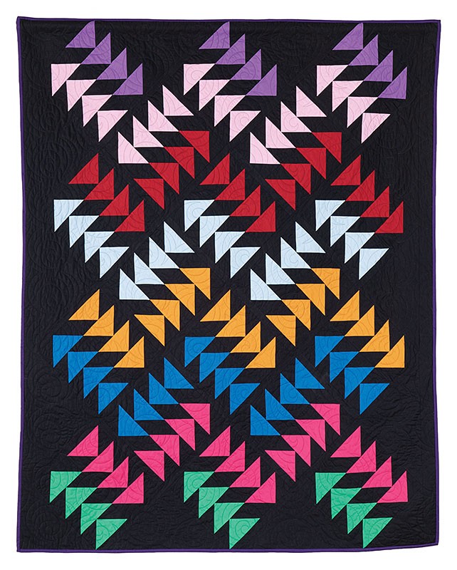 Amish Solids - Amish Solids Allegheny Cotton Fabric Quilt Kit | ConnectingThreads.com