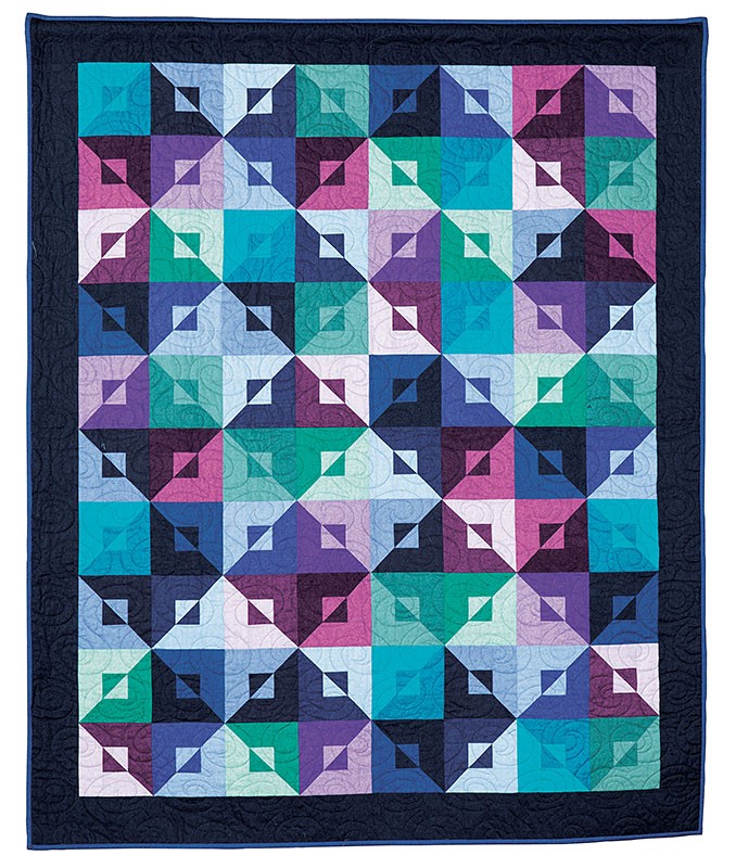Refraction Quilt Kit | ConnectingThreads.com
