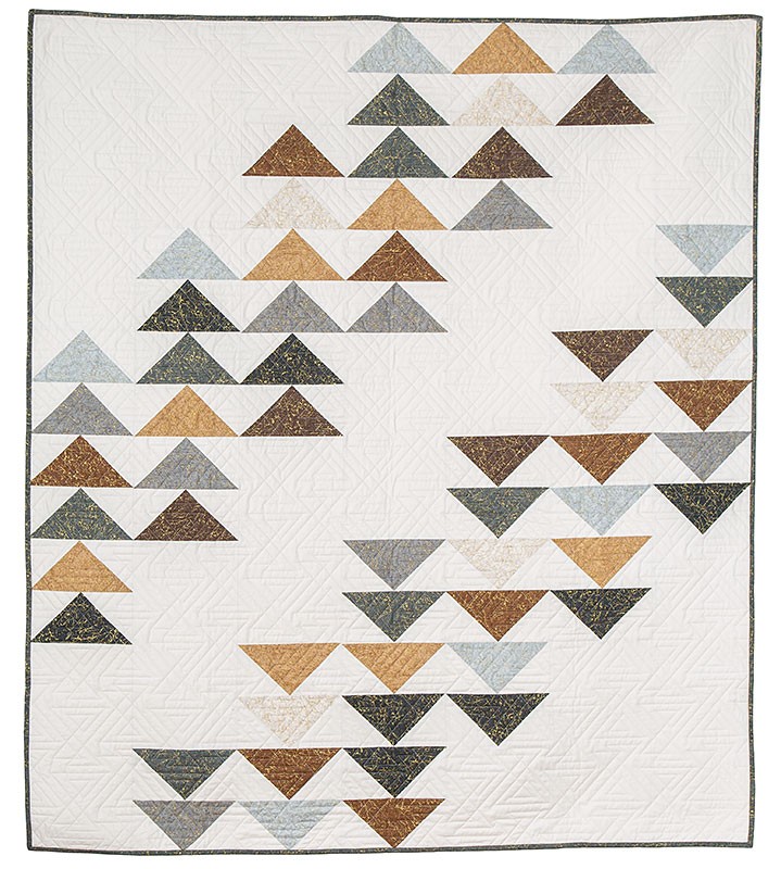 Formation Throw Quilt Kit | ConnectingThreads.com